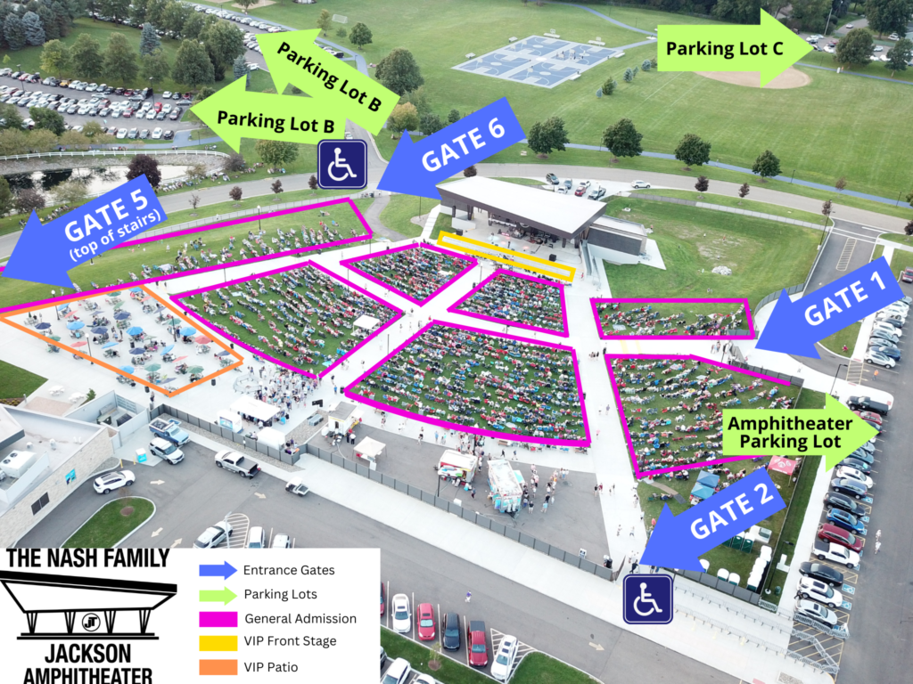 Directions & Parking – The Nash Family – Jackson Amphitheater